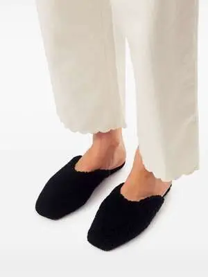 Sleeper Shearling Slippers - Black