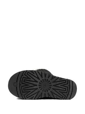 UGG Classic Sweater Letter Boots - Black