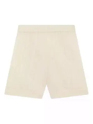 DONDE ESTEBAN Knitted Shorts - Neutrals