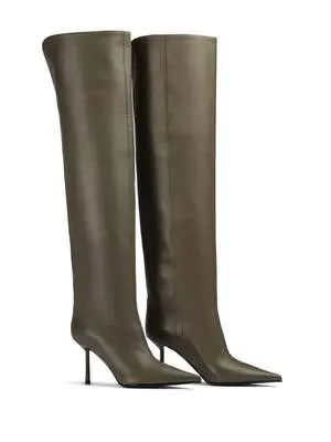 LE SILLA Bella 80mm Boots - Green