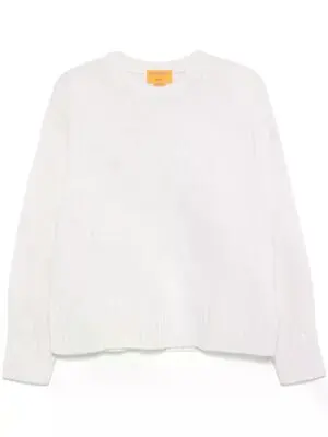 Guest In Residence Knitted Cashmere Sweater - Neutrals