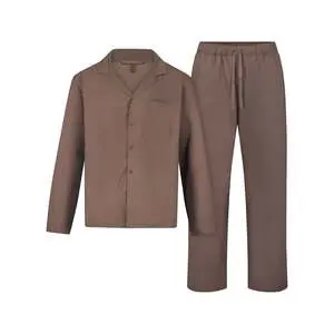 SKIMS Cotton Poplin Long Sleep Set