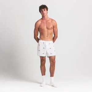 SKIMS Cotton Poplin Boxer - Chalk Be Mine