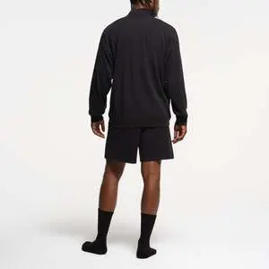 SKIMS Relaxed Quarter Zip Pullover - Obsidian