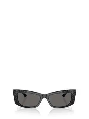 JIMMY CHOO Jimmy Choo Rectangular Sunglasses Black