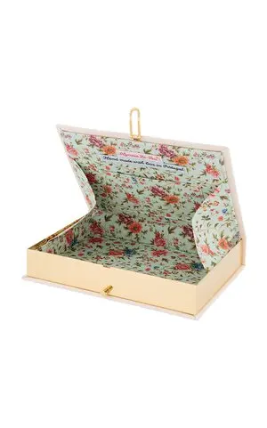 OLYMPIA LE-TAN Lemon Tree Book Clutch
