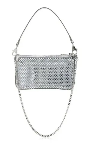 CHRISTIAN LOUBOUTIN Loubila Mini Crystal Shoulder Bag