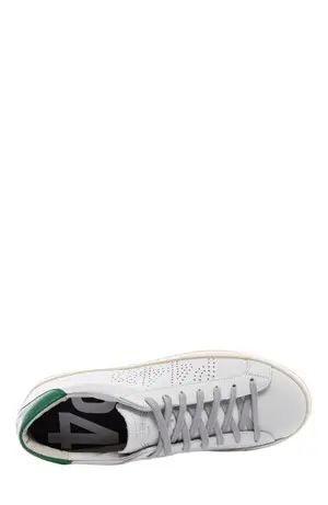 P448 John Sneaker - White-green
