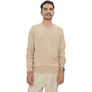 Gobi Cashmere V Neck Sweaters For Men