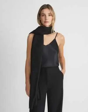 Lafayette 148 New York Wool Sequin Wrap Shawl