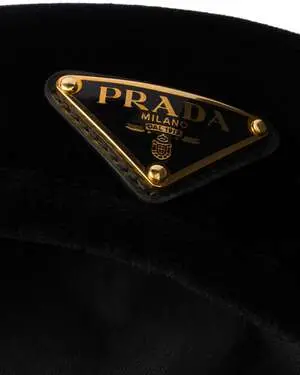Prada Velvet Beret