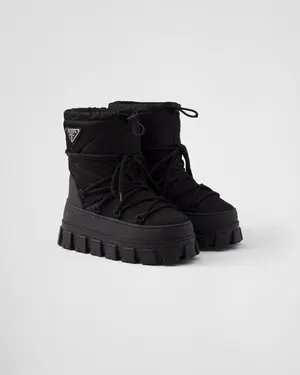 Prada Criss-cross Boots For Men