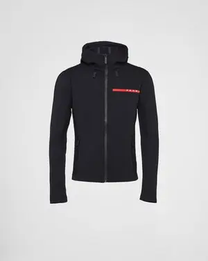 Prada Zip Up Sweatshirts Hoodies For Men