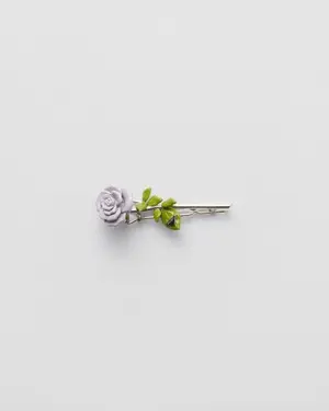 Prada Enamelled Metal Hair Clip