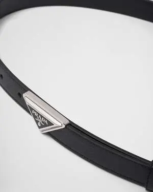 Prada Saffiano Leather Belt
