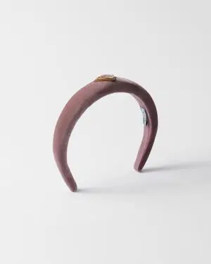 Prada Velvet Headband - Black