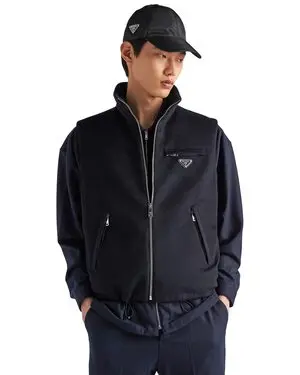 Prada Cashmere Down Vest - Blue