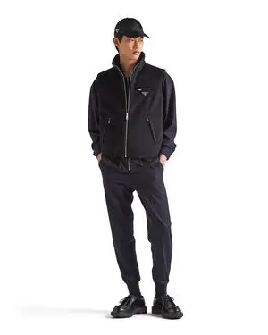 Prada Cashmere Down Vest - Blue