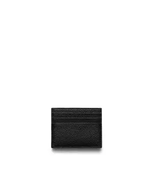 Prada Leather Card Holder - Black