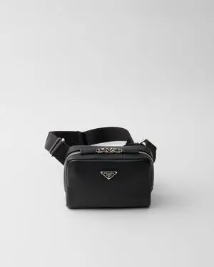 Prada Leather Shoulder Bag - Black