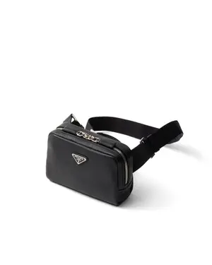 Prada Leather Shoulder Bag - Black