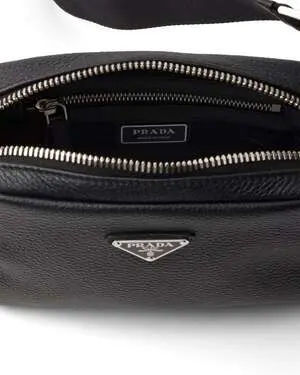 Prada Leather Shoulder Bag - Black