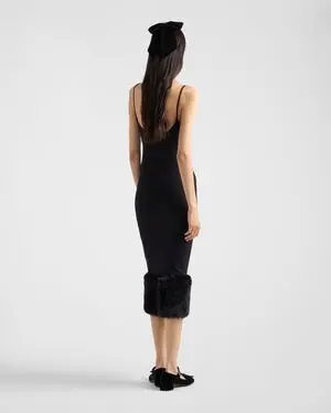 Prada Stretch Jersey Dress