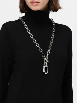 Rabanne Jewel Necklace - Silver