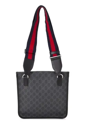 Gucci Original Gg Supreme Messenger Bag - Black