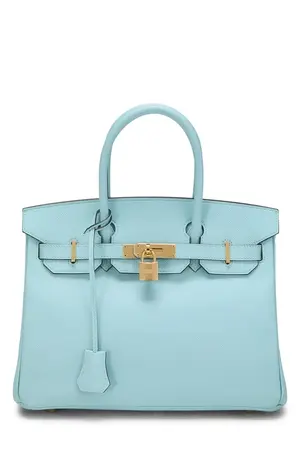 Hermès Epsom Birkin 30 - Blue Atoll
