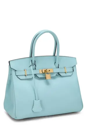 Hermès Epsom Birkin 30 - Blue Atoll