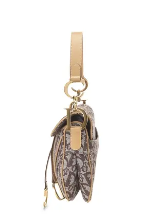 Dior Trotter Canvas Double Saddle Bag