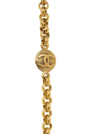 Chanel Cc Medallion Necklace