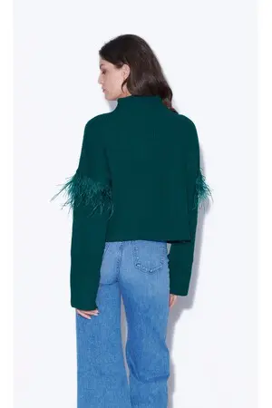 Saylor Tora Feather Sweater