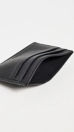 Shinola Leather Card Case - Black