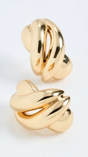 ROXANNE ASSOULIN The Knot Stud Earrings