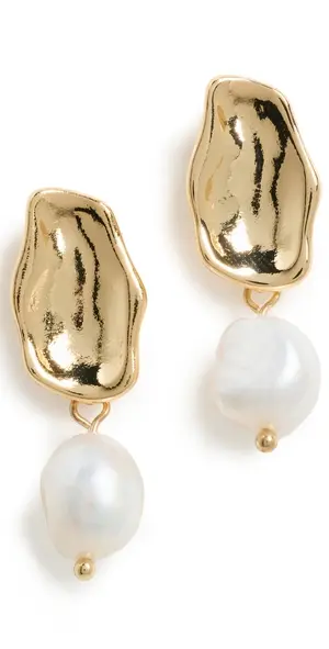 KENNETH JAY LANE Fresh Water Pearl Earrings