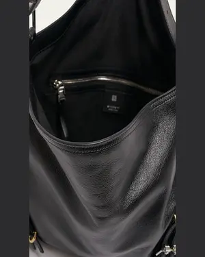 Givenchy Voyou Medium Leather Shoulder Bag