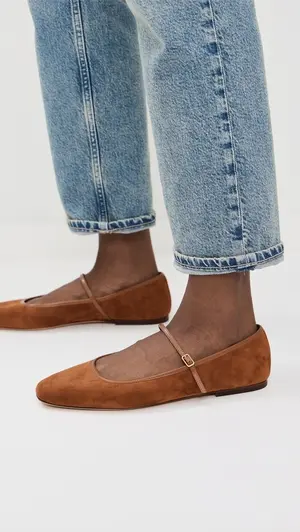 Veronica Beard Ellie Flats - Caramel