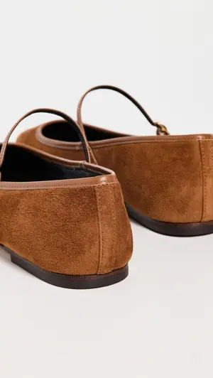 Veronica Beard Ellie Flats - Caramel