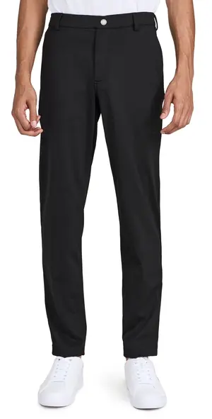 REDVANLY Bradley Pull On Trousers - Tuxedo