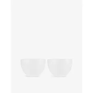 Christofle Mood Porcelain Expresso Mugs Set Of Two - One-color