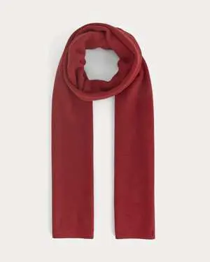 Everlane Cabin Scarf - Berry Red