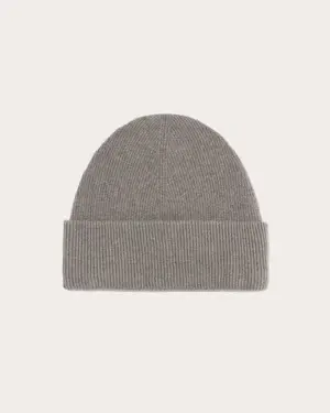 Everlane Cabin Beanie Taupe Melange