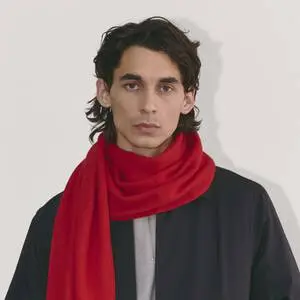 Everlane Cabin Scarf Classic Red