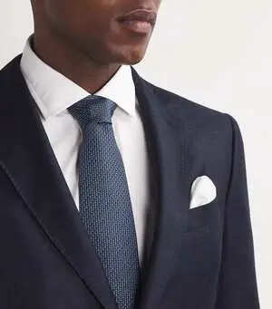 Brioni Cotton Pocket Square