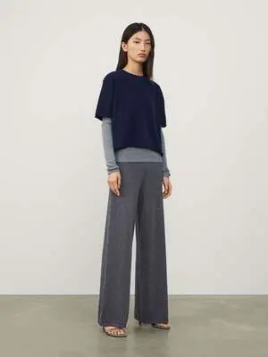 LISA YANG The Cila T-shirt - Navy