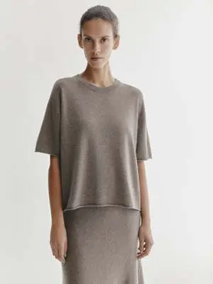 LISA YANG The Cila T-shirt - Truffle