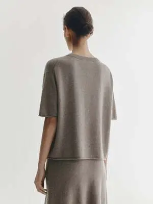 LISA YANG The Cila T-shirt - Truffle