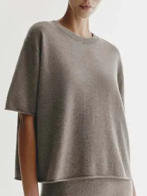 LISA YANG The Cila T-shirt - Truffle